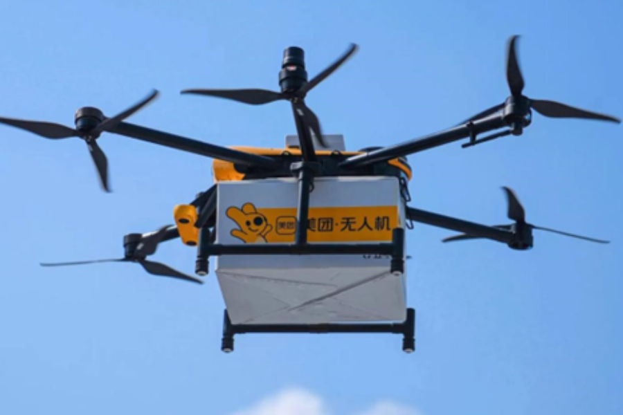中国无人机首获阿联酋许可，美团无人机Keeta Drone在迪拜空中送货 - 阿中产业研究院